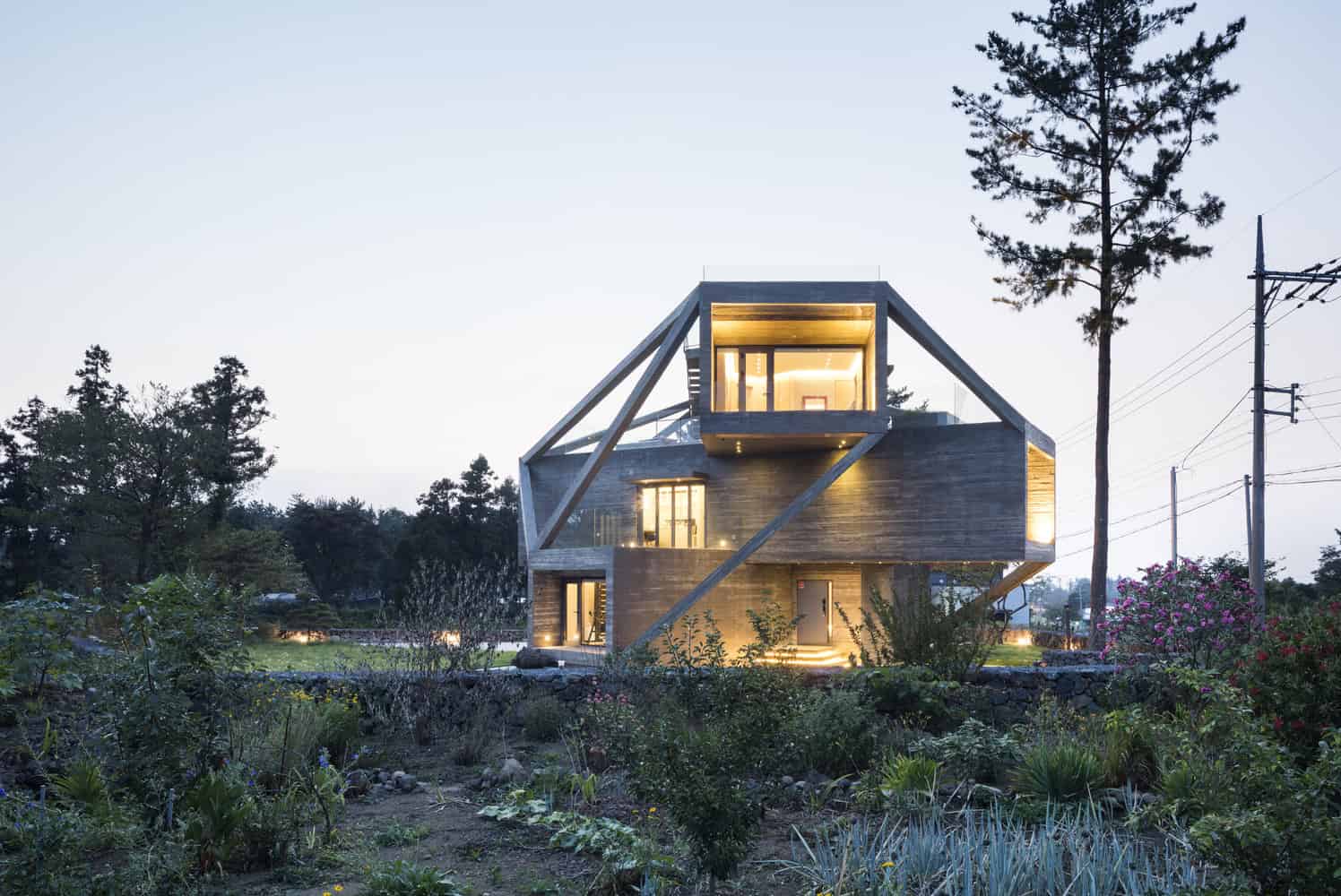Simple House by Moon Hoon in Jeju-Si, South Korea
