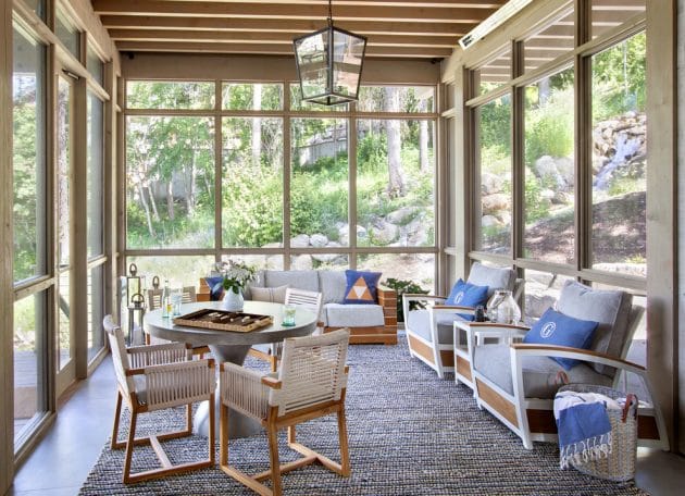 15 Staggering Rustic Sunroom Designs You Would Never Get Tired Of