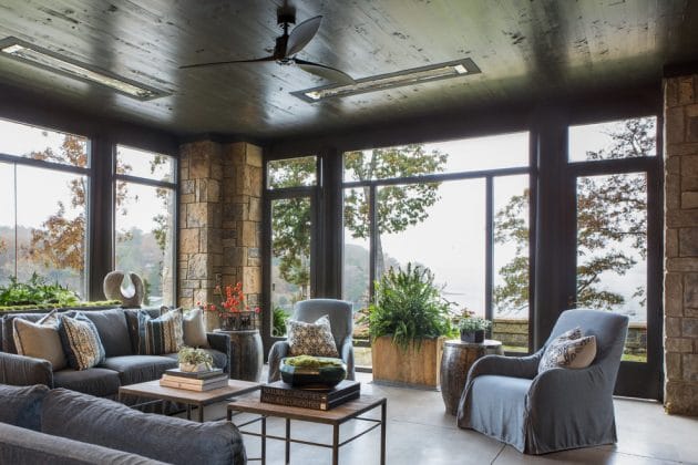 15 Staggering Rustic Sunroom Designs You Would Never Get Tired Of