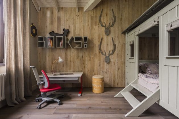 16 Wonderful Rustic Kids' Room Designs For Your Mountain Cabin