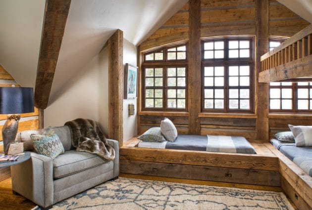 16 Wonderful Rustic Kids' Room Designs For Your Mountain Cabin