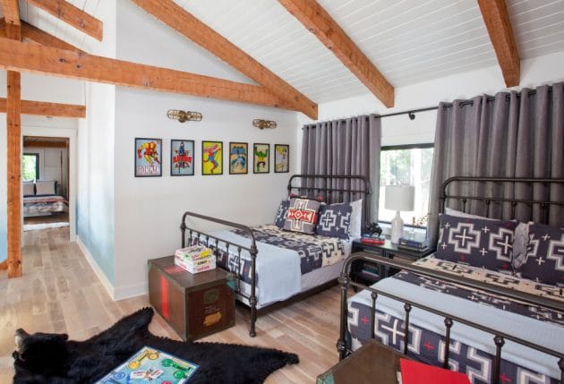 16 Wonderful Rustic Kids' Room Designs For Your Mountain Cabin