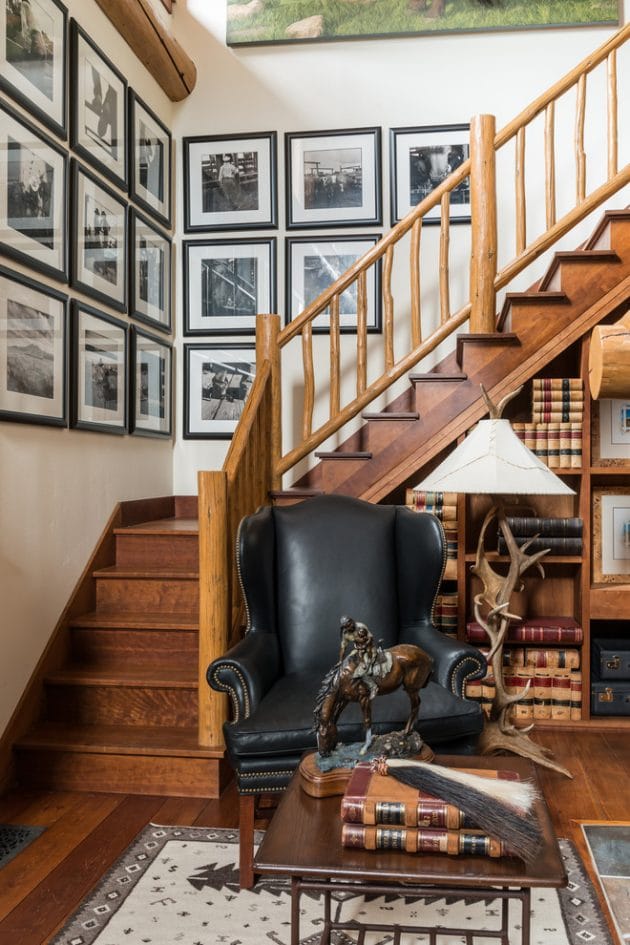 18 Cozy Rustic Staircase Designs That You'll Want In Your Mountain Home