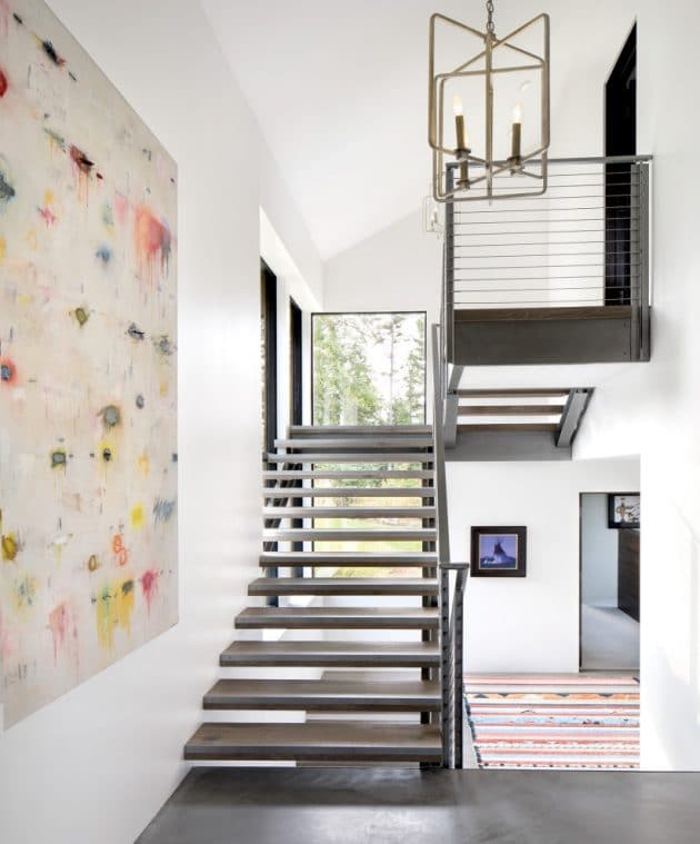 18 Cozy Rustic Staircase Designs That You'll Want In Your Mountain Home