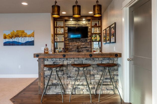 18 Marvelous Rustic Home Bar Ideas For Pure Enjoyment