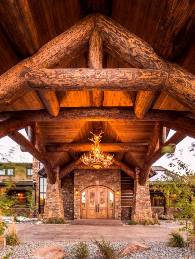 20 Embracing Rustic Entrance Designs You Wouldn't Be Able To Resist