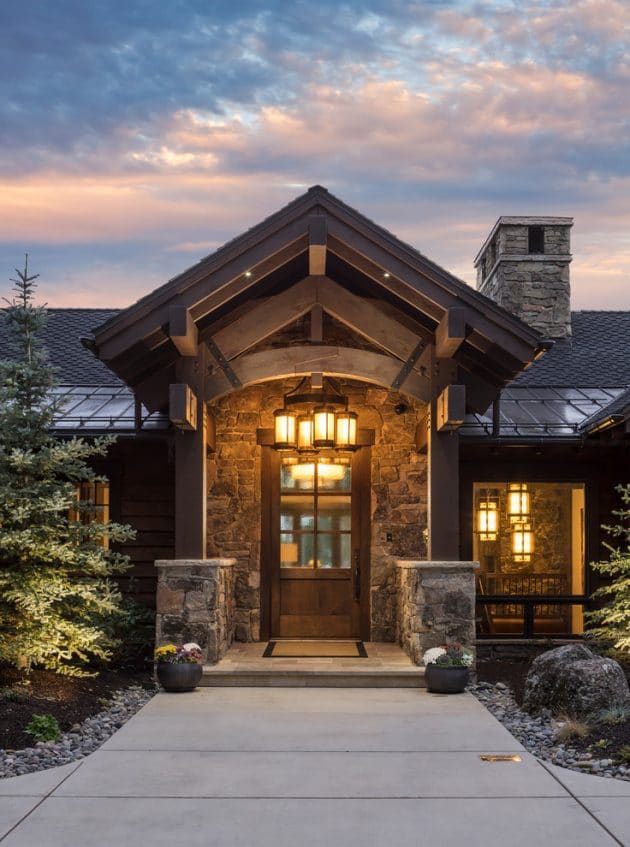 20 Embracing Rustic Entrance Designs You Wouldn't Be Able To Resist