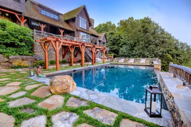 18 Fantastic Rustic Swimming Pool Designs You'd Love To Dip In