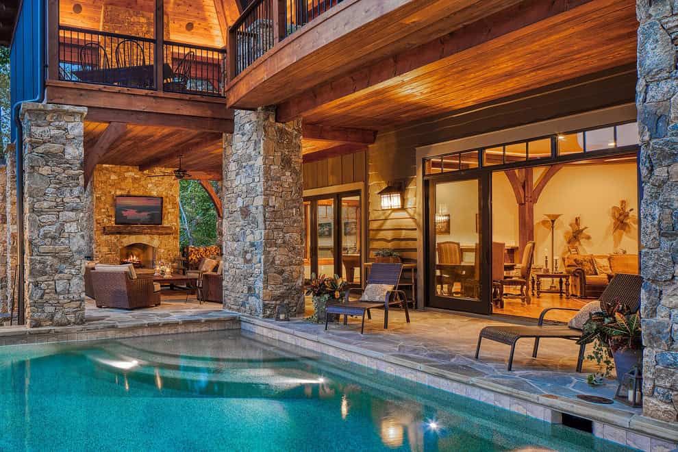 18 Fantastic Rustic Swimming Pool Designs You'd Love To Dip In