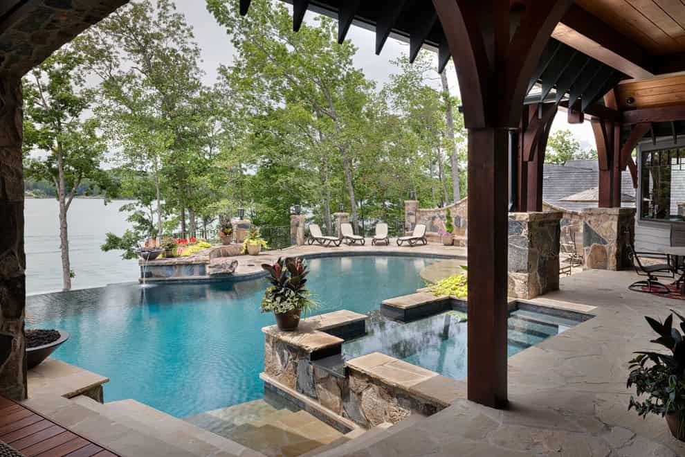 18 Fantastic Rustic Swimming Pool Designs You'd Love To Dip In