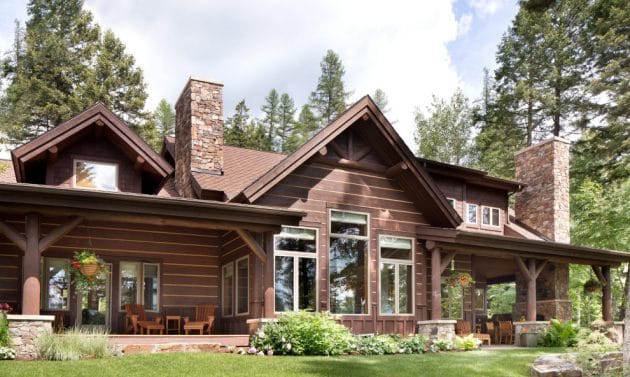 18 Monumental Rustic Exterior Designs You Just Can't Look Away From