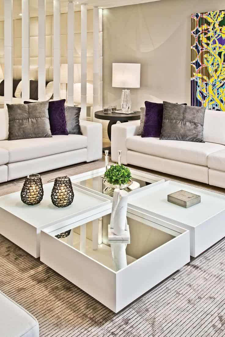 Mirrored Coffee Tables