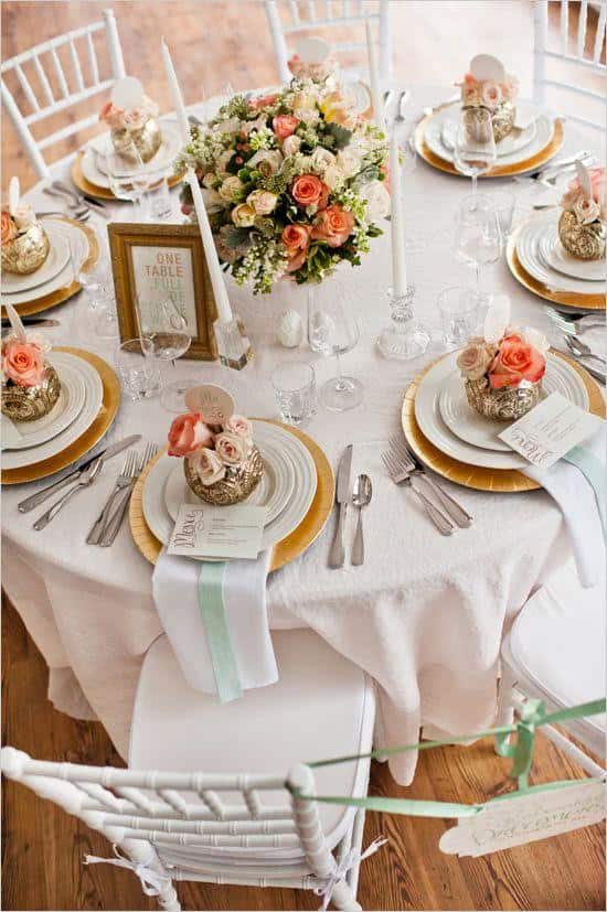 9 Inspired and Decorated Wedding Tables with Various Styles of Decor