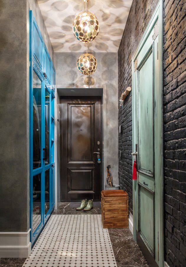 15 Interesting Industrial Entry Hall Designs Suitable For Lofts