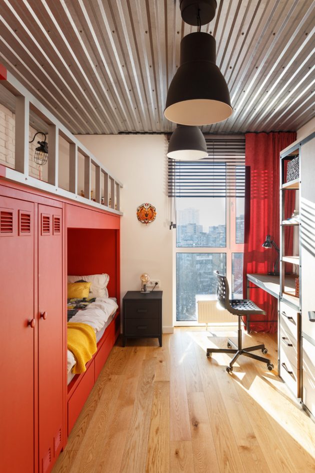 17 Wonderful Industrial Kids' Room Ideas That Are So Chic