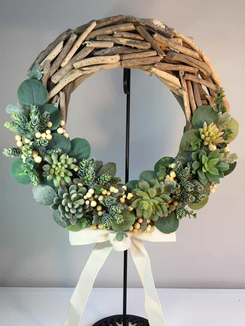 18 Beautiful Spring Wreath Ideas For Natural Front Door Decor