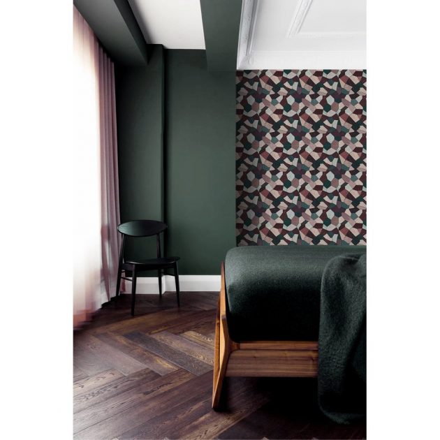 10 Patterned Wallpapers for the Bedroom