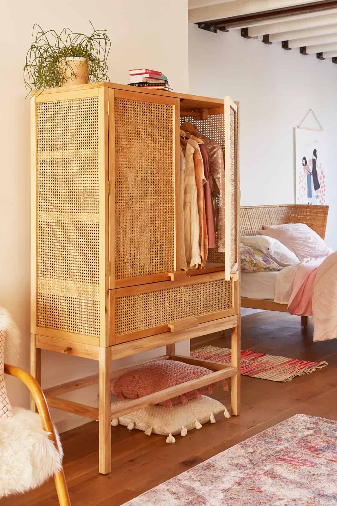 6 Wonderful Cane Cupboards for Your Home