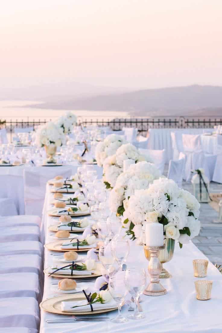 9 Inspired and Decorated Wedding Tables with Various Styles of Decor
