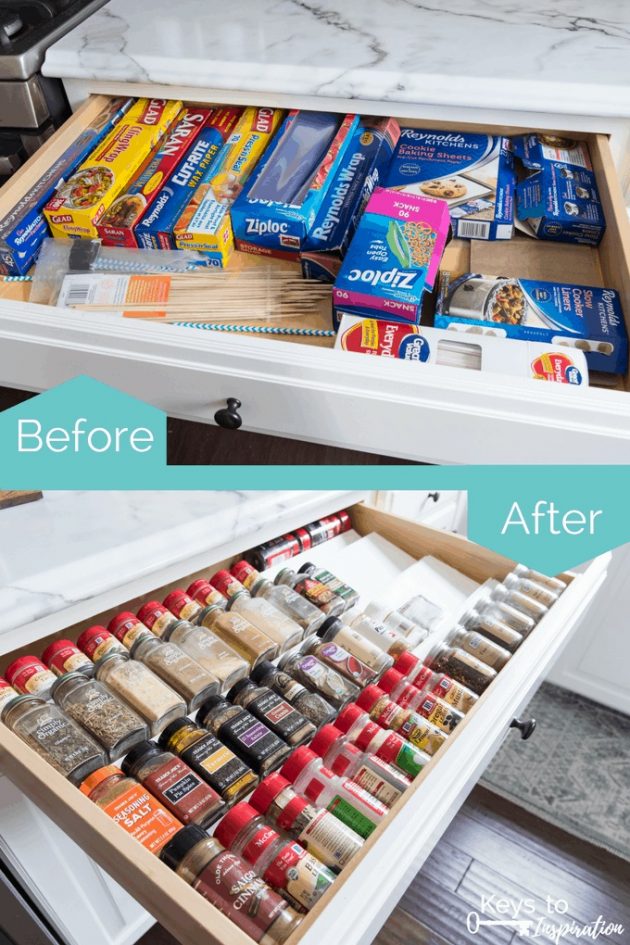 16 Life-Saving DIY Kitchen Drawer Organization Ideas