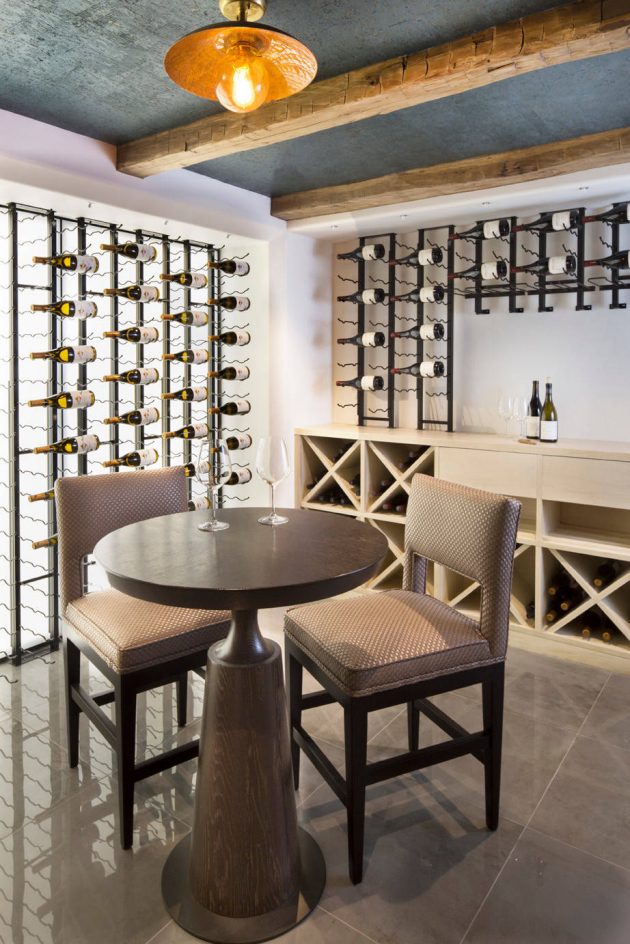 16 Sophisticated Mid-Century Modern Wine Cellar Designs