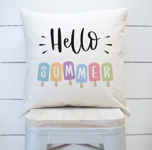 17 Refreshing Summer-Themed Pillow Designs & Covers You Will Adore