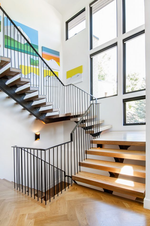 20 Outstanding Mid-Century Modern Staircase Designs For Inspiration