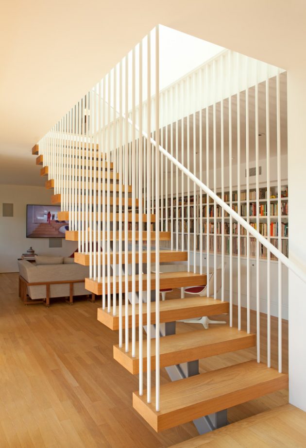 20 Outstanding Mid-Century Modern Staircase Designs For Inspiration