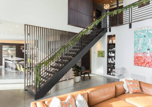 20 Outstanding Mid-Century Modern Staircase Designs For Inspiration