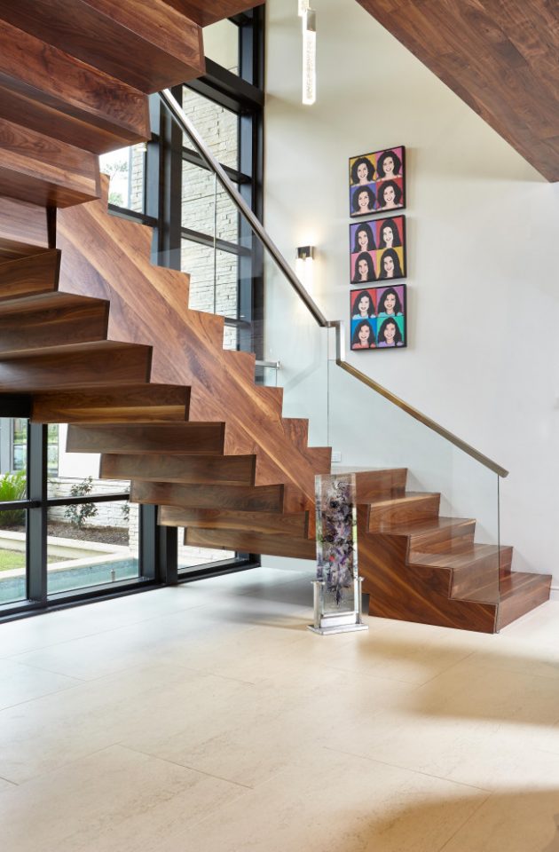 20 Outstanding Mid-Century Modern Staircase Designs For Inspiration
