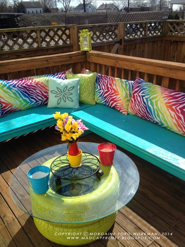 17 Interesting DIY Tire Project Ideas For Your Garden