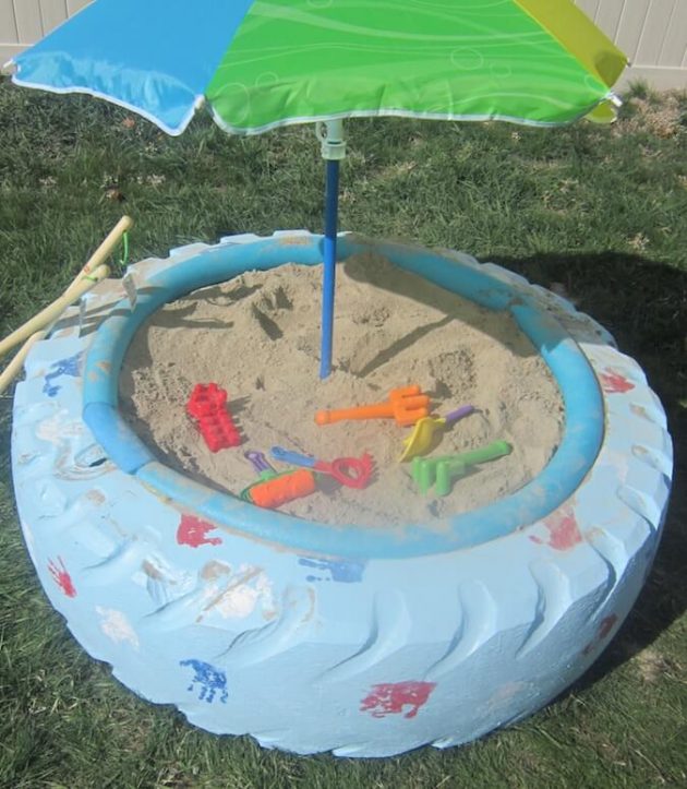 17 Interesting DIY Tire Project Ideas For Your Garden