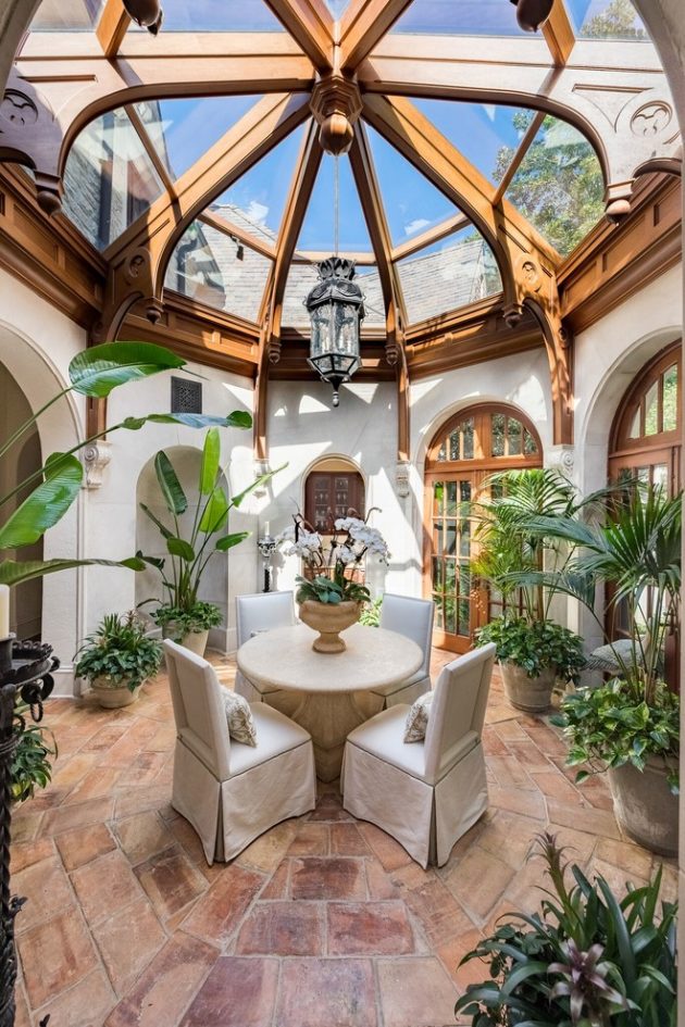 15 Outstanding Mediterranean Sunroom Designs You Will Go Crazy For