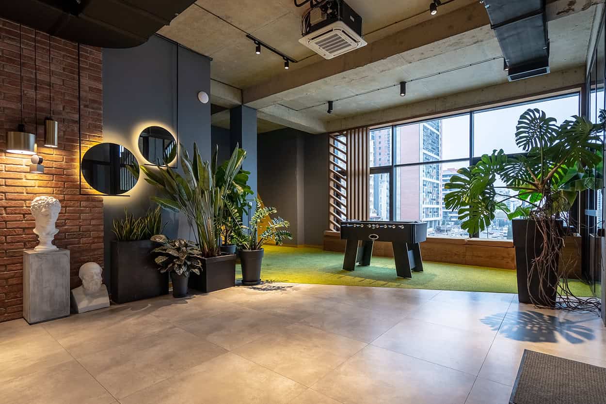 G&T Service Interior by Wall Design Studio in Tbilisi, Georgia