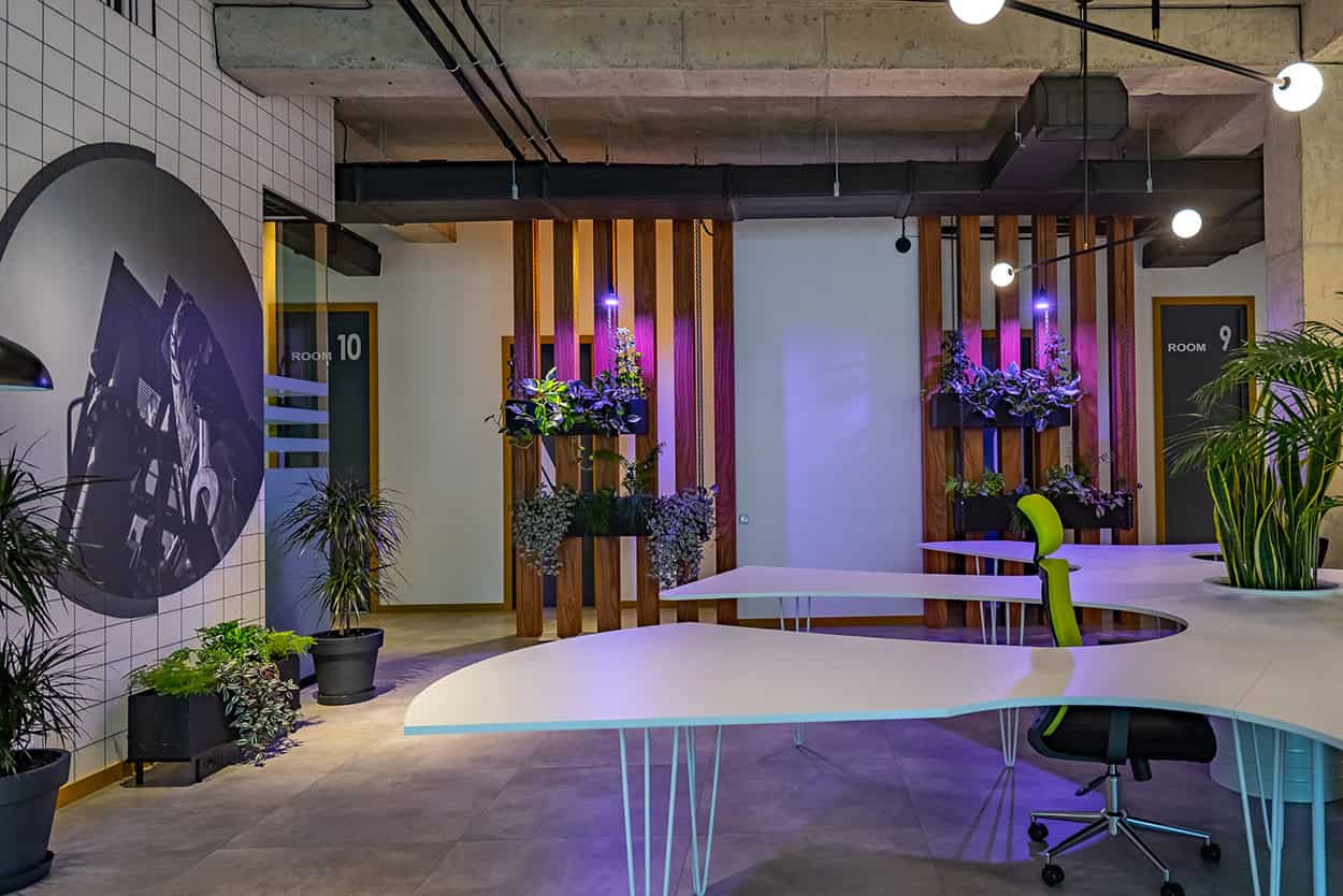 G&T Service Interior by Wall Design Studio in Tbilisi, Georgia