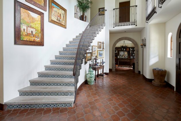 15 Elegant Mediterranean Staircase Designs You Will Fall In Love With