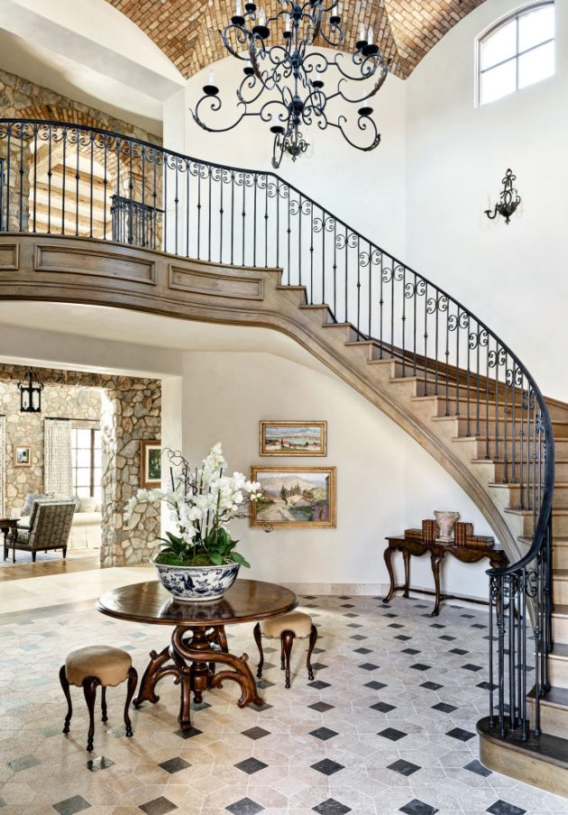 15 Elegant Mediterranean Staircase Designs You Will Fall In Love With