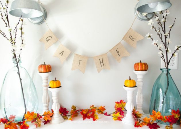 15 Stunning DIY Thanksgiving Decorations You Would Enjoy Crafting