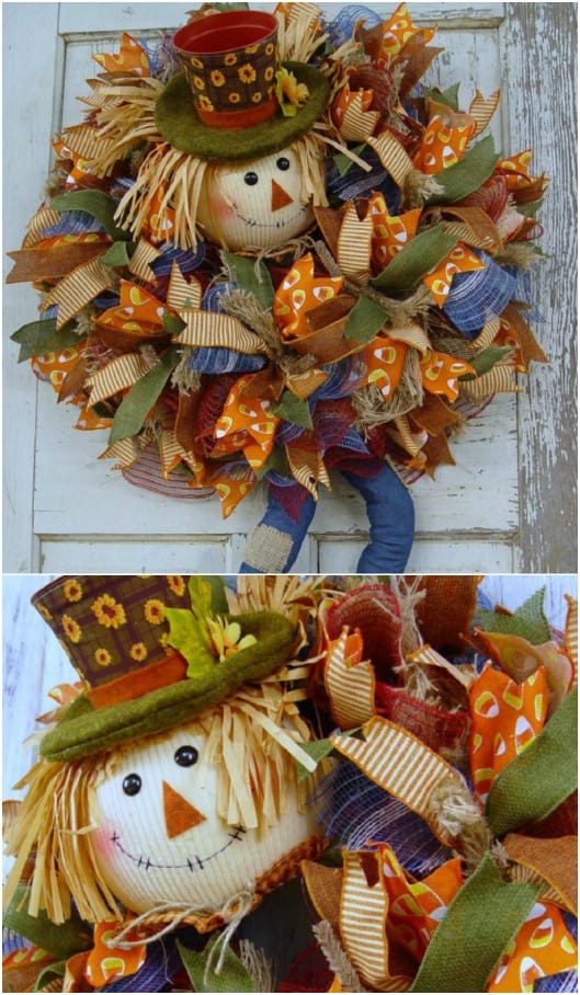 16 Adorably Cute DIY Scarecrow Decoration Ideas For Fall