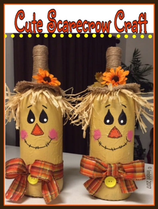 16 Adorably Cute DIY Scarecrow Decoration Ideas For Fall