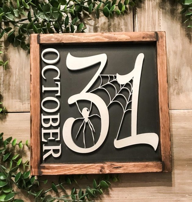 18 Awesome Halloween Signs That Will Add Subtle Spooky Decor To Your Home