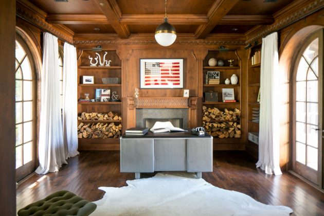 18 Elegant Mediterranean Home Office Designs That Will Give You Comfort ...