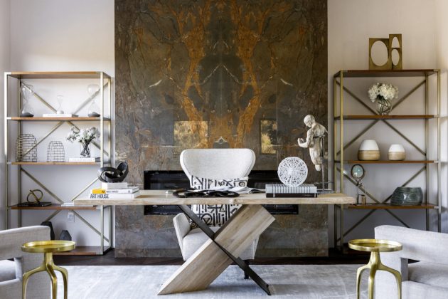 18 Elegant Mediterranean Home Office Designs That Will Give You Comfort ...