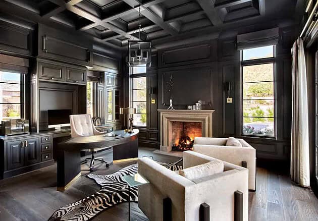 18 Elegant Mediterranean Home Office Designs That Will Give You Comfort ...