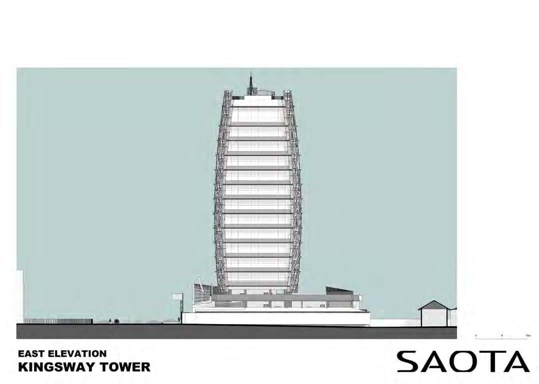 SAOTA designs the 15 story Kingsway Tower in Lagos