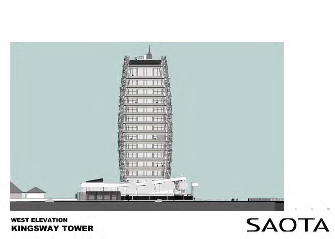 SAOTA designs the 15 story Kingsway Tower in Lagos