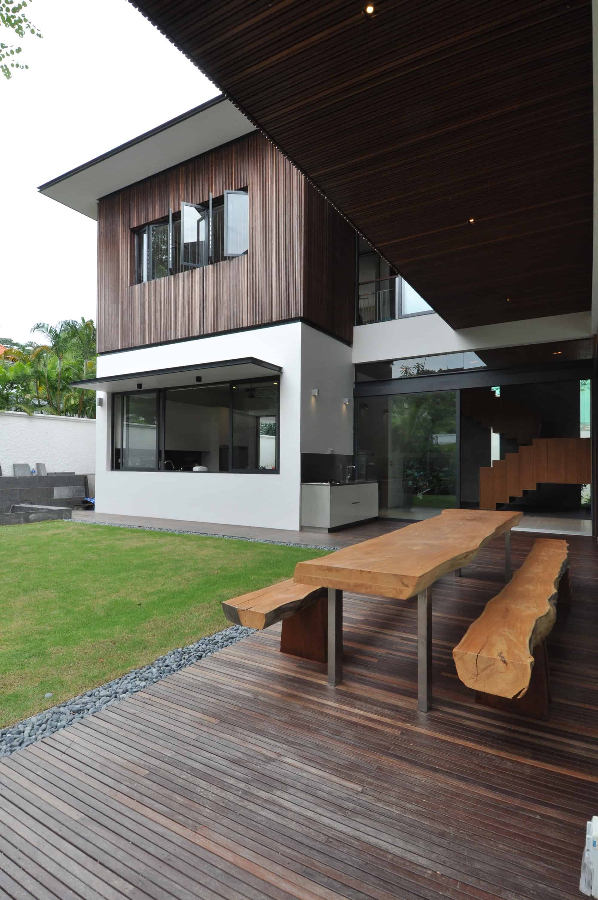 Sunset Terrace House by a_collective in Singapore