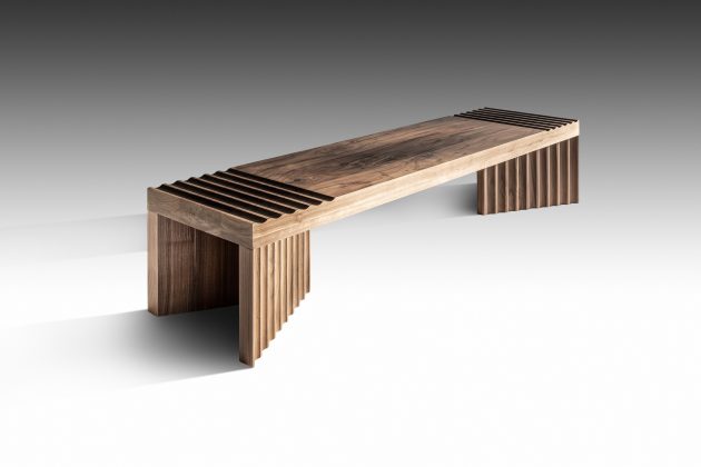The Rhythmic Frequency Bench by OKHA