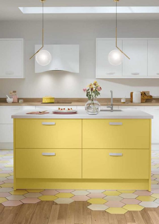 Combinations & Tips on How to Implement a Yellow Kitchen