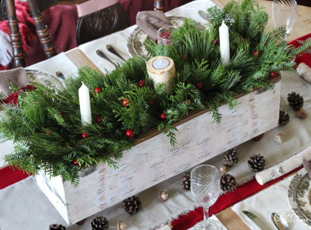 16 Delightful DIY Christmas Table Decor Projects To Do On A Budget
